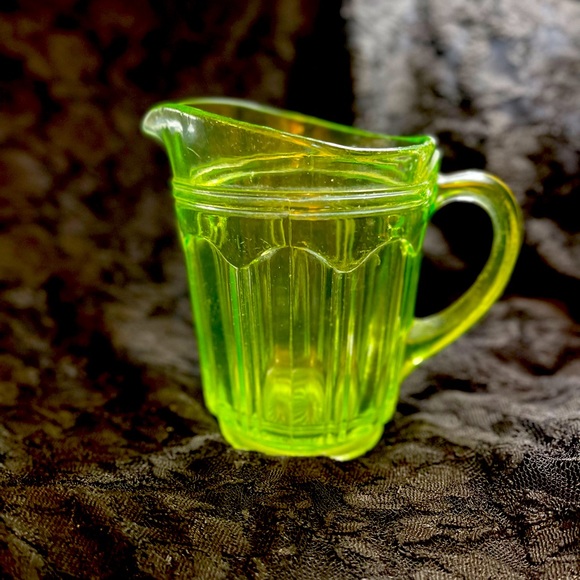 unknown | Kitchen | 93s Small Uranium Glass Pitcher | Poshmark